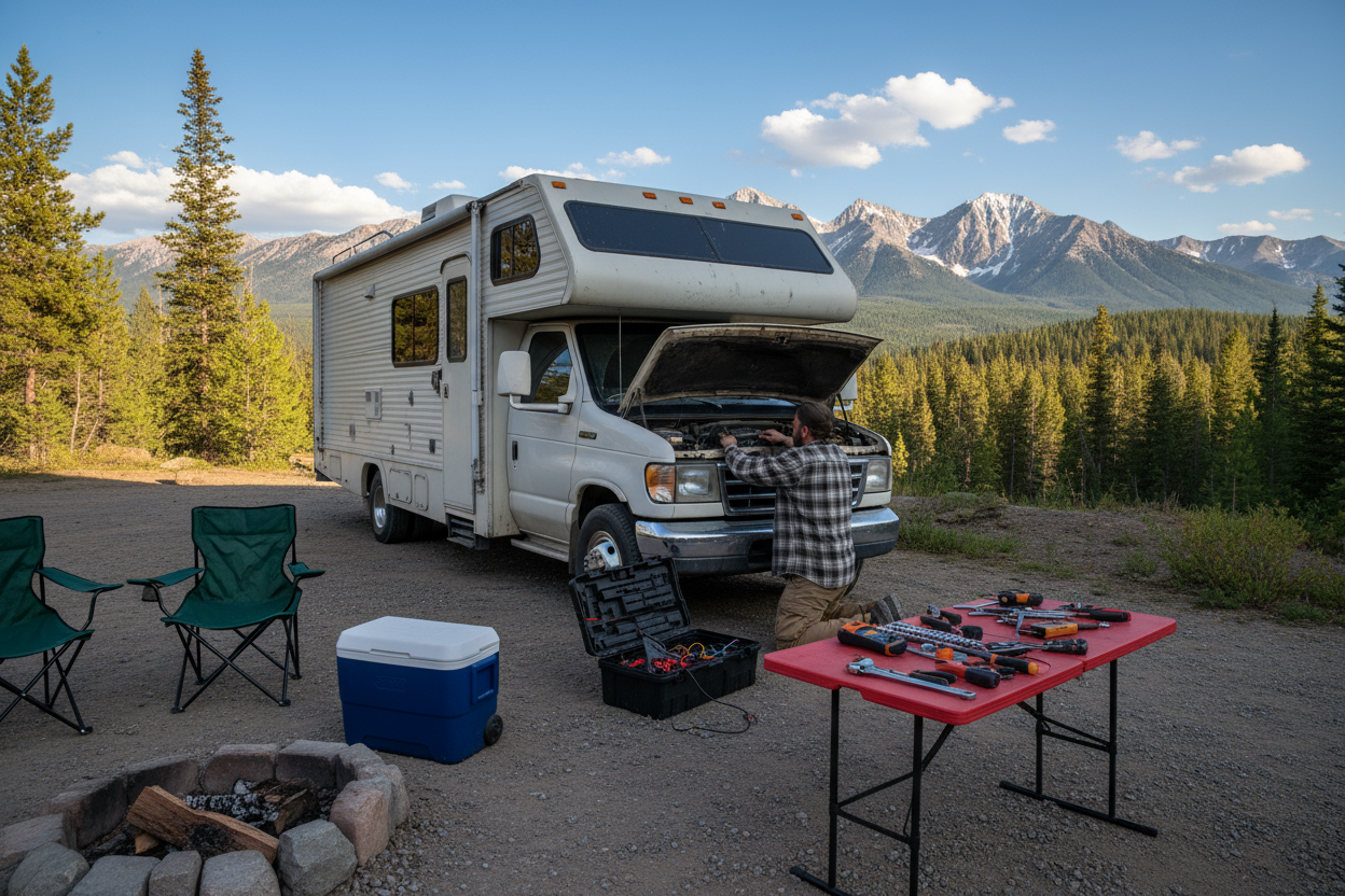 RV Trailer 5th Wheel - Maintenance and Repair