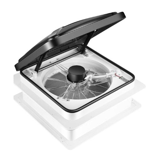 RV Roof Vent Fan with Rain Sensor ~ RVTrailerTractor