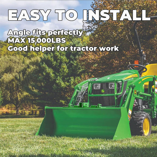 Compact Tractor Bucket Hooks Bolt On ~ RVTrailerTractor.com