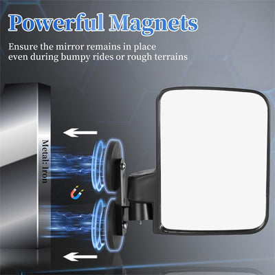 Magnetic Tractor Side Mirrors ~ rvtrailertractor.com